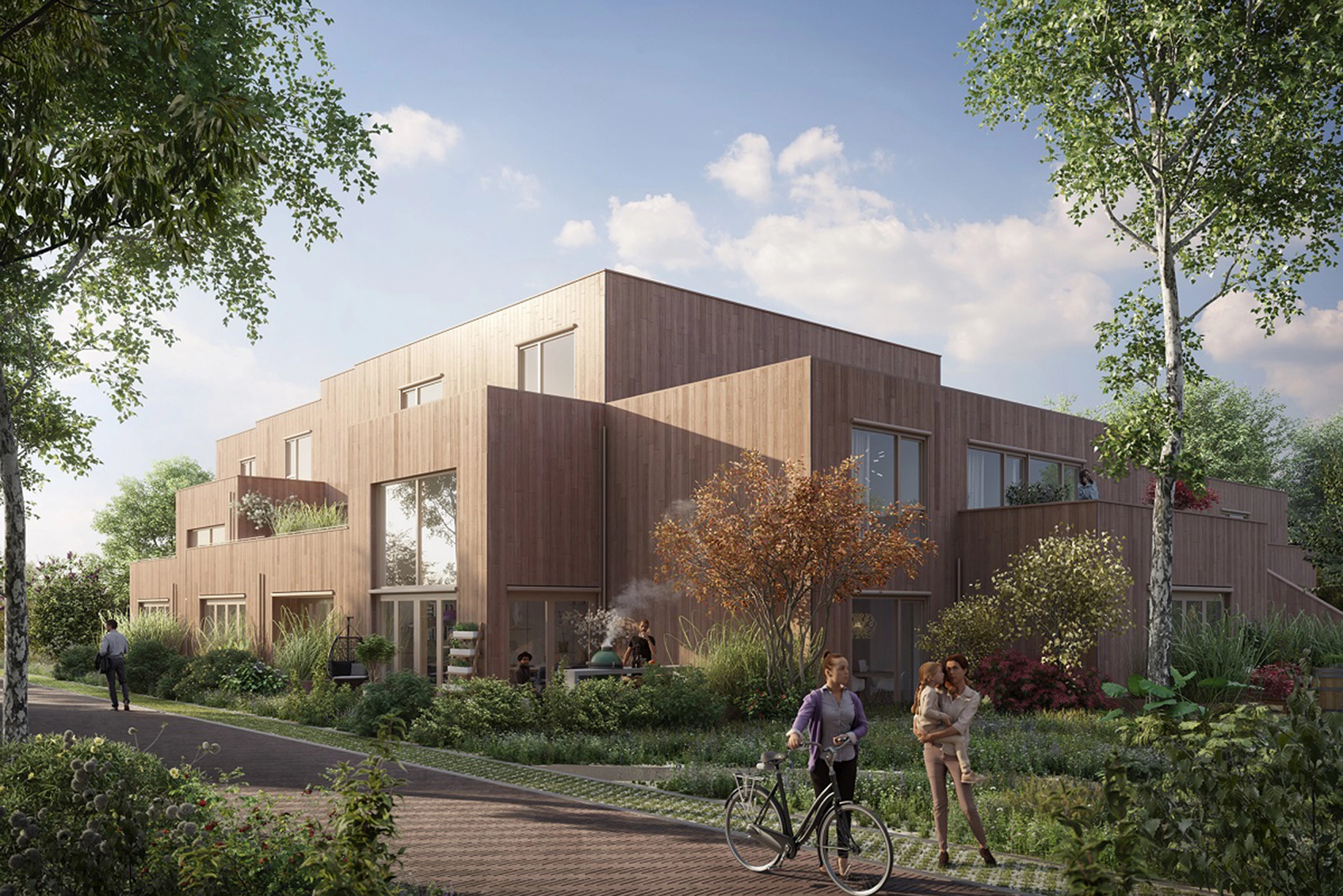 HSB-elementen Bosrijk Eindhoven - Kroonhout